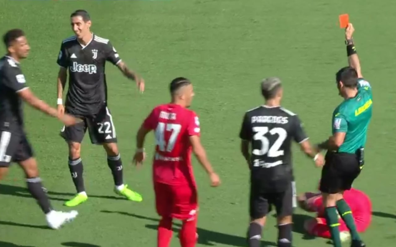 Juventus Rosso Diretto A Di Maria Quante Giornate Di Squalifica Rischia